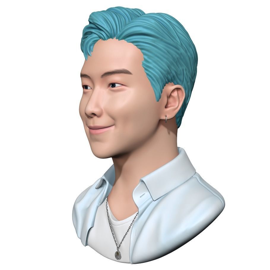 BTS RM Kim Namjoon 3D model 3D printable | CGTrader