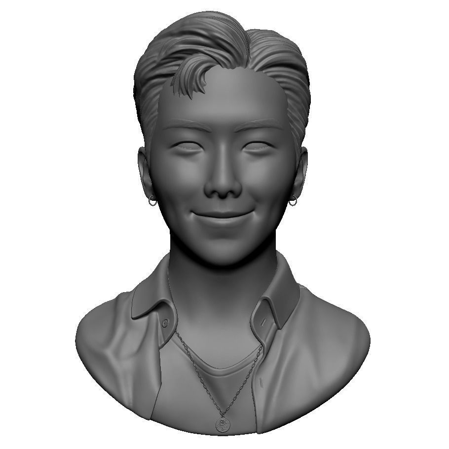 BTS RM Kim Namjoon 3D model 3D printable | CGTrader
