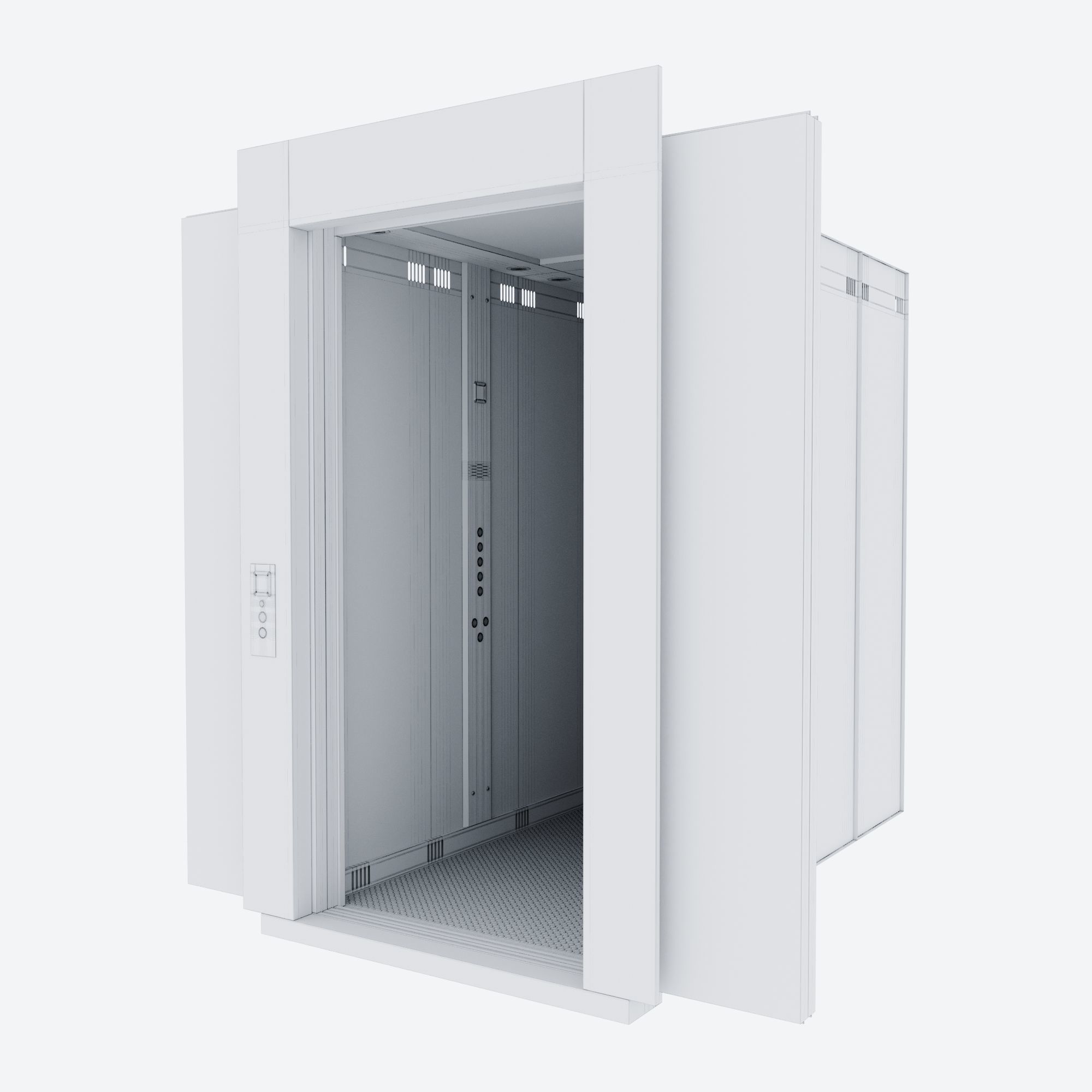 PASSENGER ELEVATOR 3D model | CGTrader