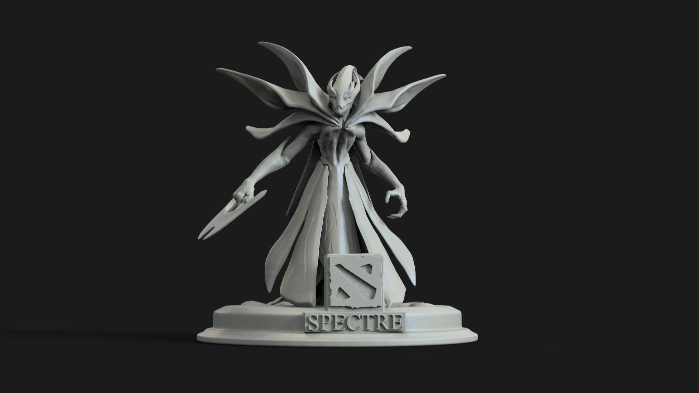 spectre statue of demon 3D model 3D printable | CGTrader