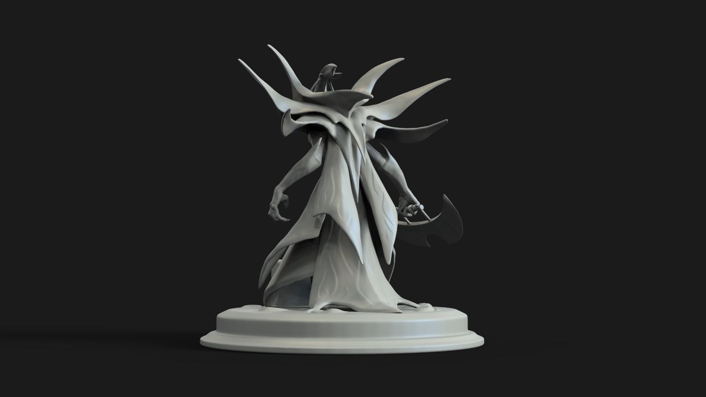 spectre statue of demon 3D model 3D printable | CGTrader