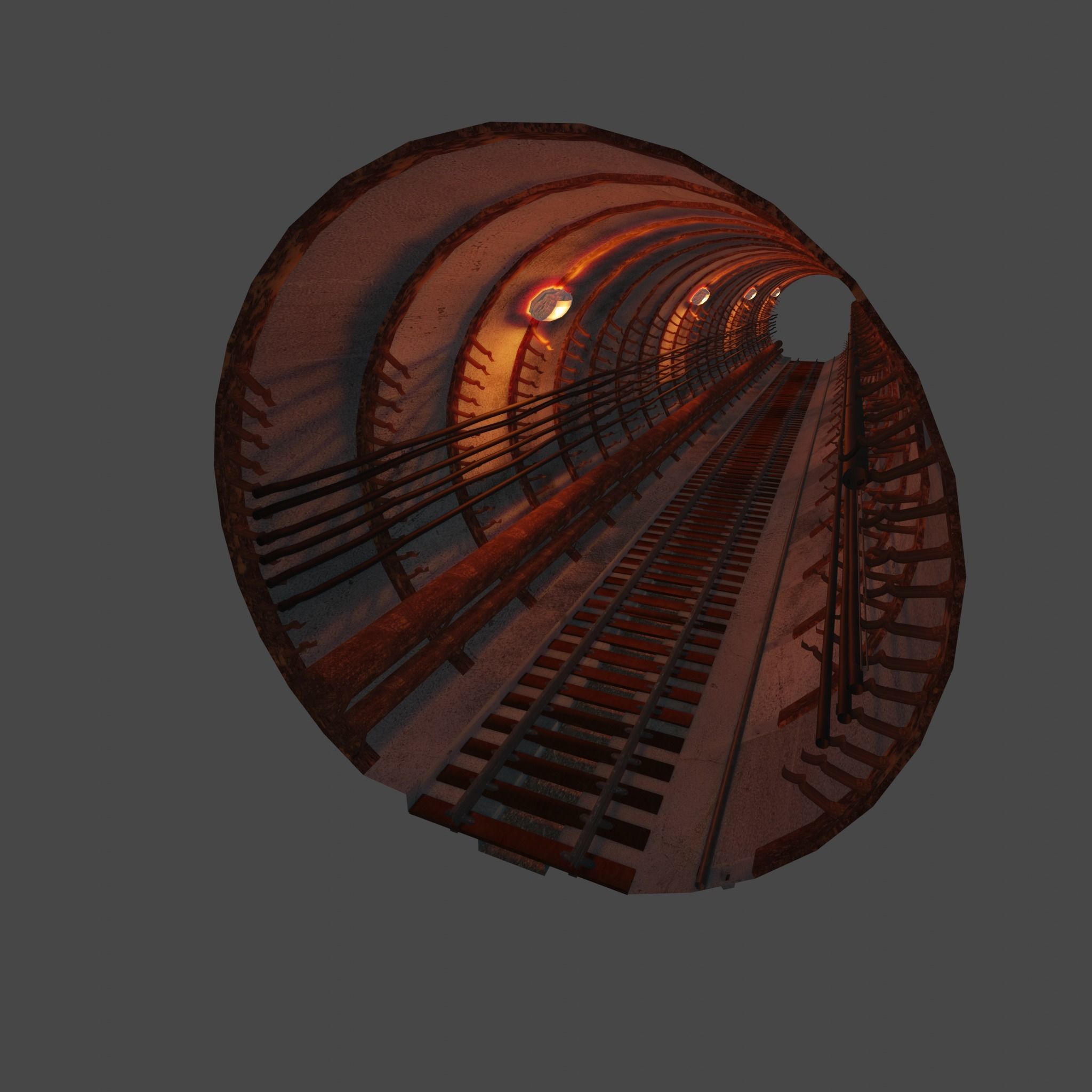 Underground pack 3D model rigged | CGTrader