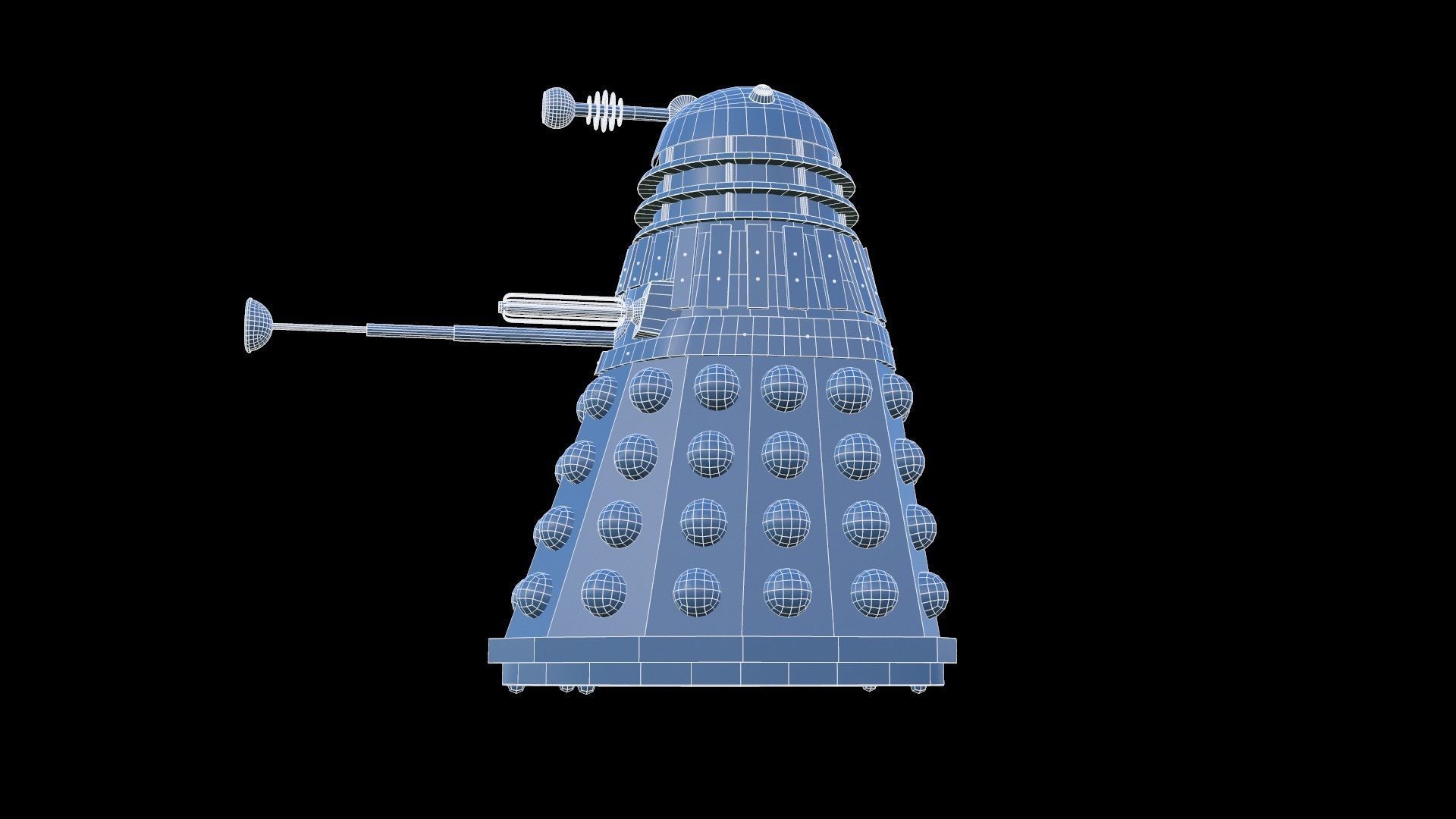 3D model Dalek rig VR / AR / low-poly | CGTrader