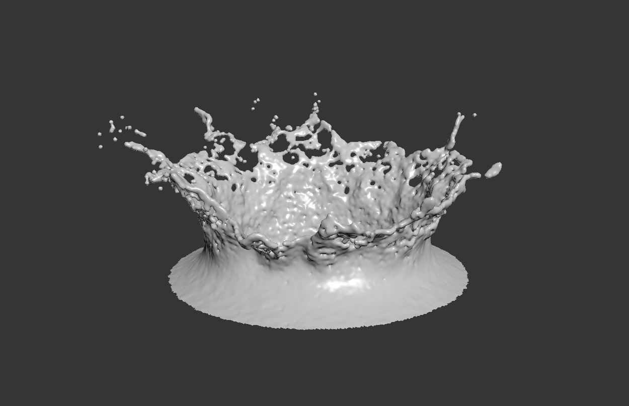 Water Splash 3D Model 3D model | CGTrader