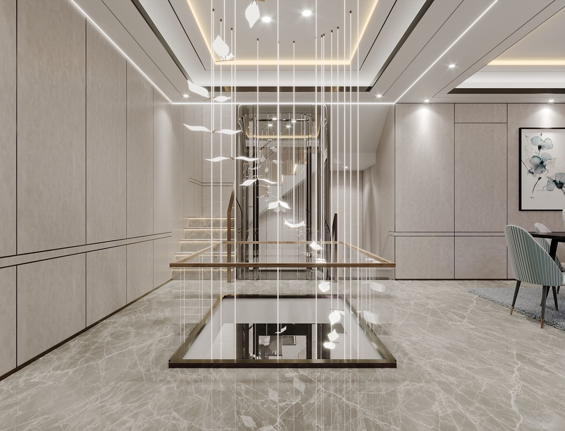 neo Chinese style 3D model rigged | CGTrader