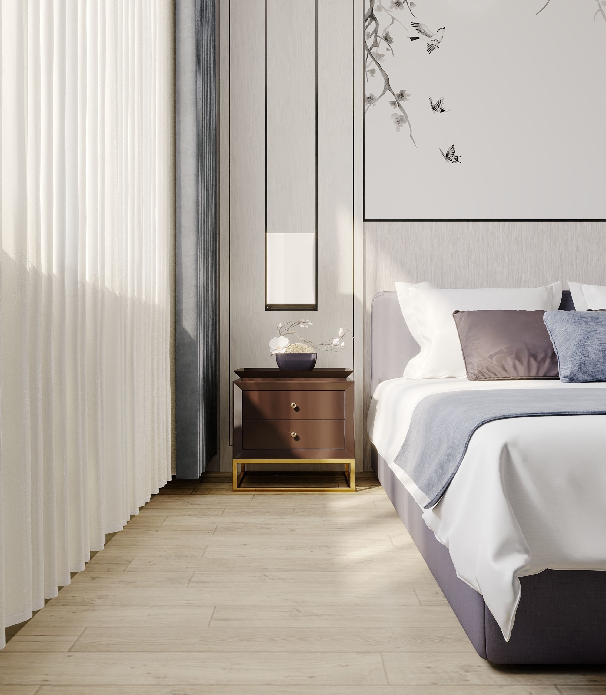 neo Chinese style 3D model rigged | CGTrader