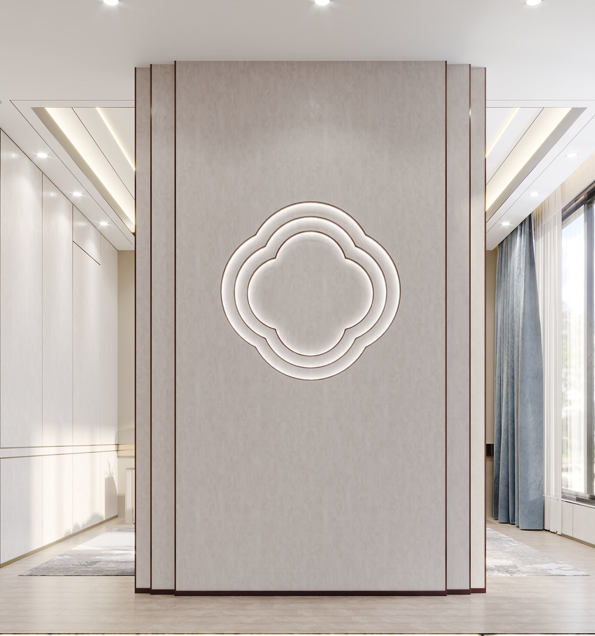 neo Chinese style 3D model rigged | CGTrader