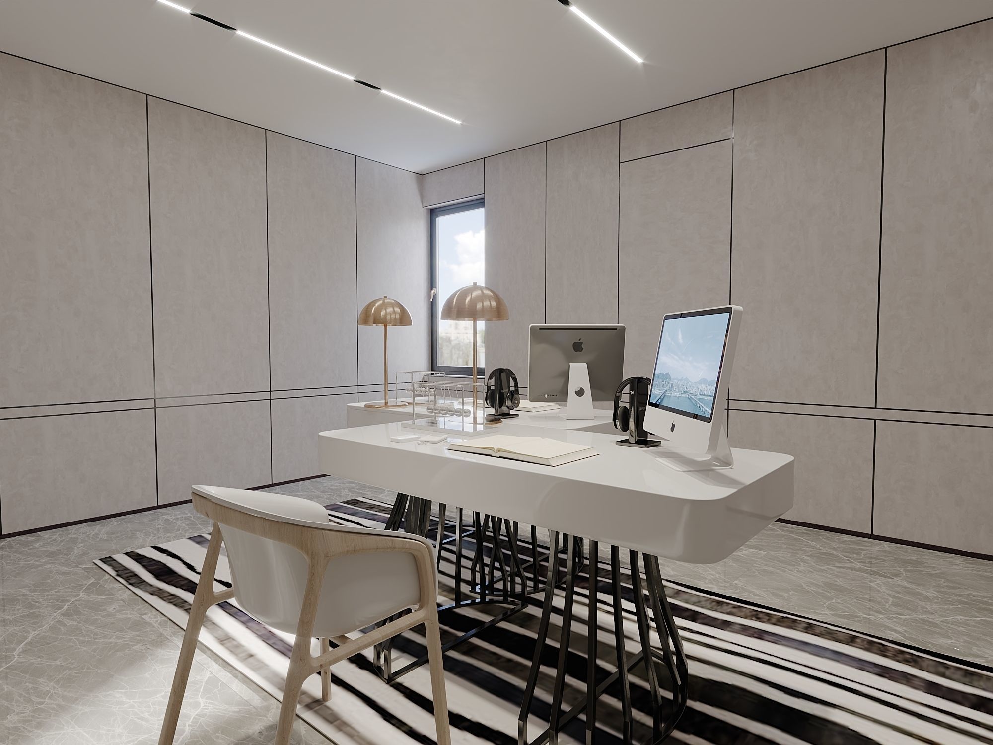 neo Chinese style 3D model rigged | CGTrader