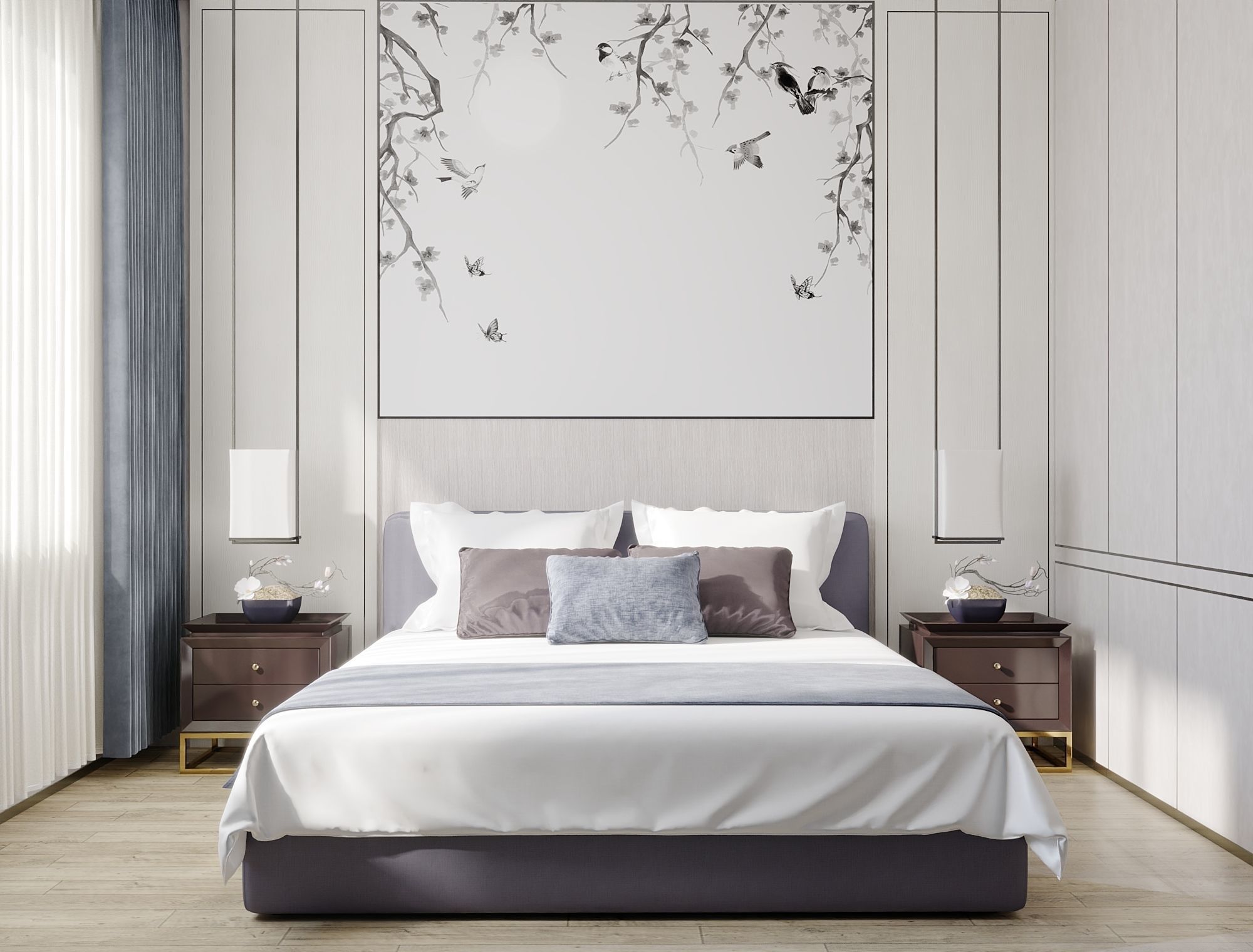 neo Chinese style 3D model rigged | CGTrader