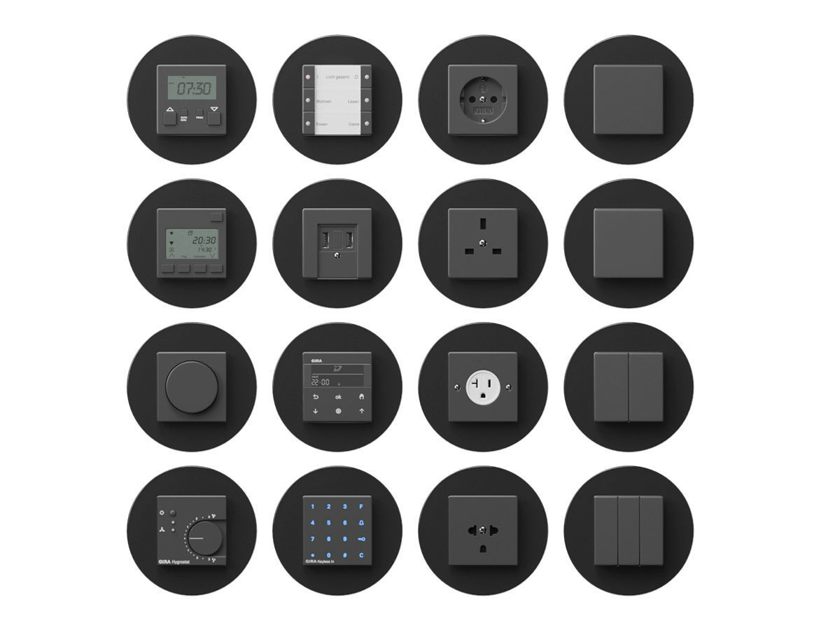 3D model Gira studio flush-mounted VR / AR / low-poly | CGTrader