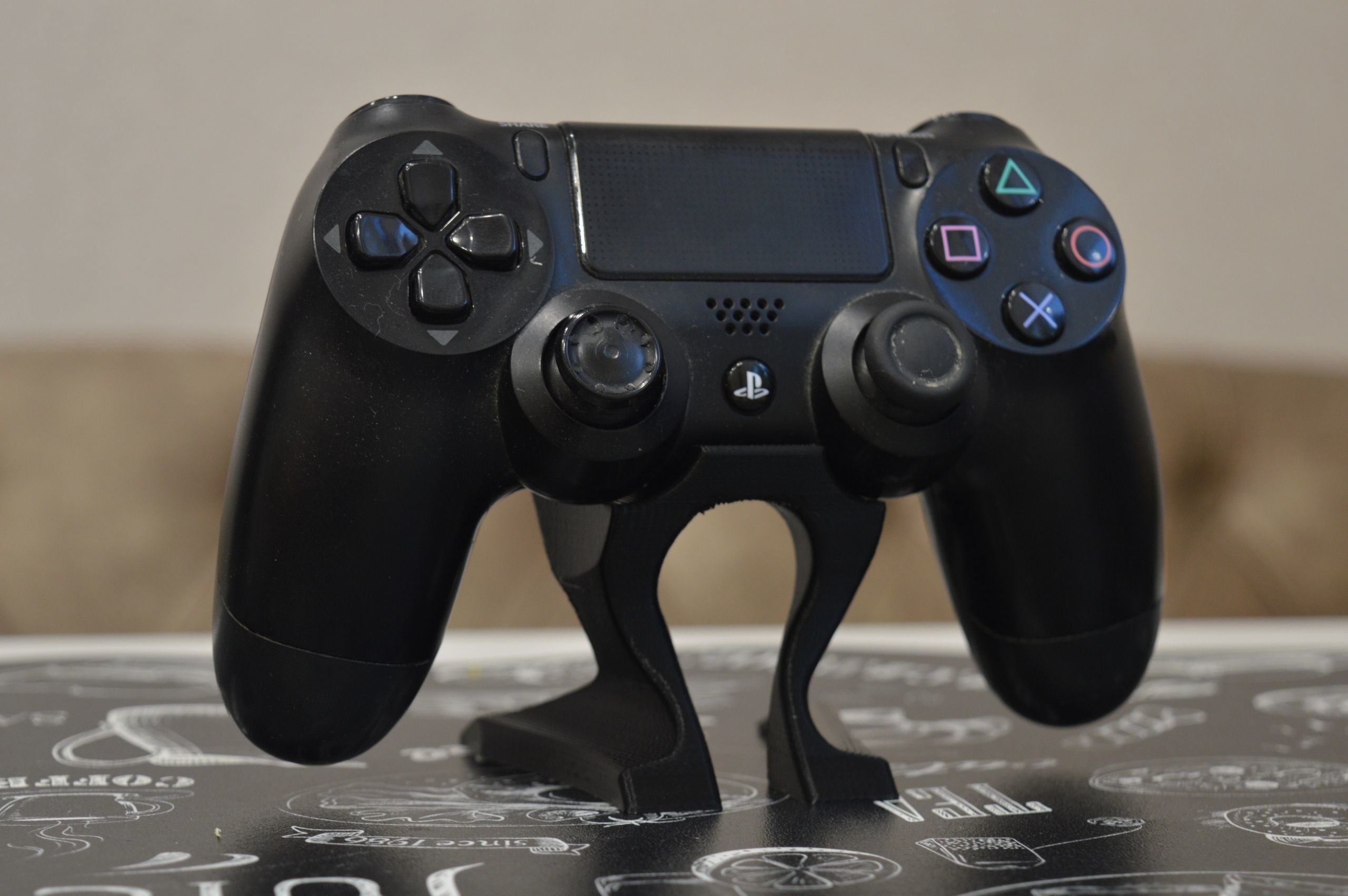 PlayStation 4 Gamepad Stand 3D model 3D printable | CGTrader