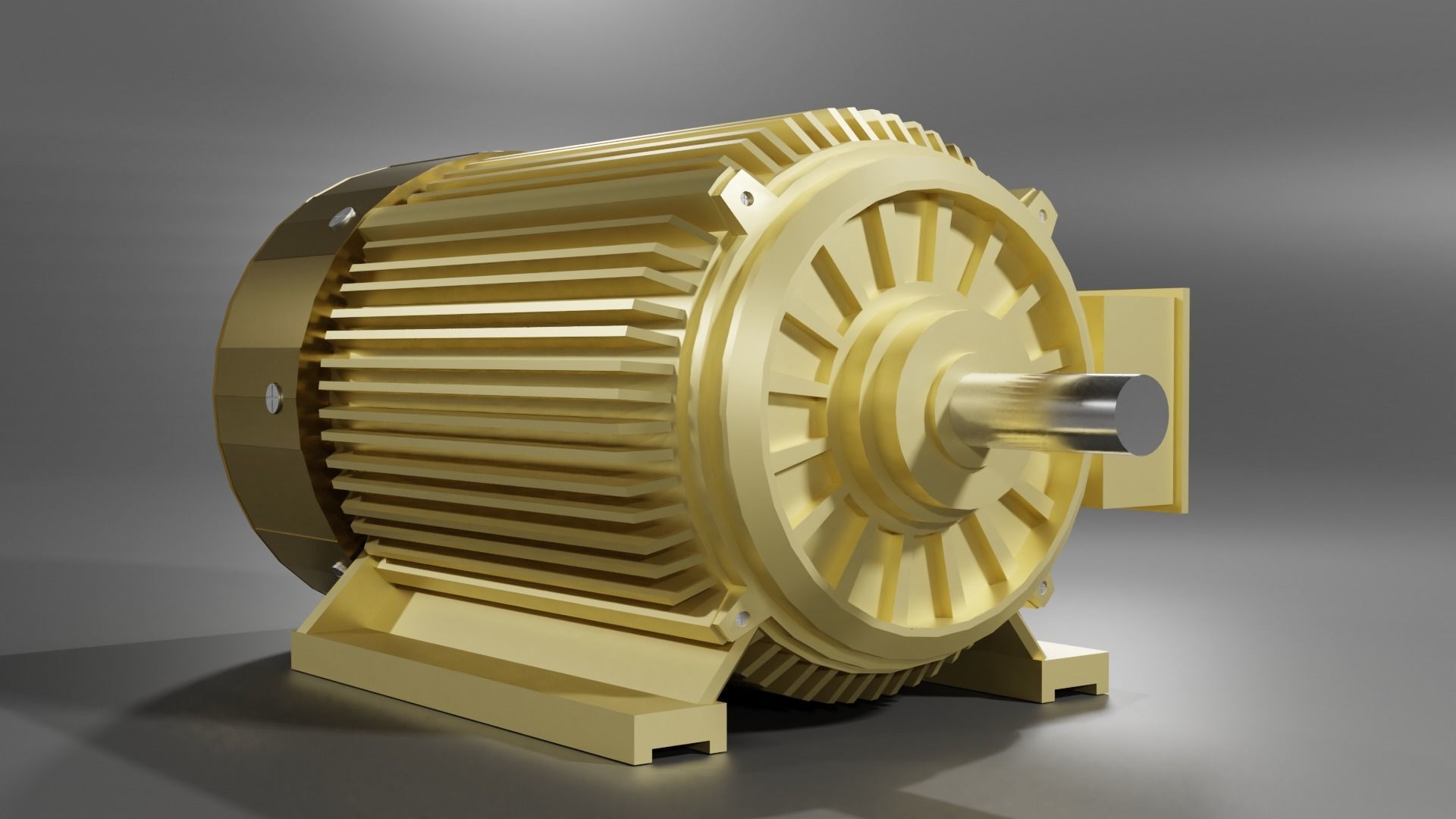 3D model Induction Motor VR / AR / low-poly | CGTrader