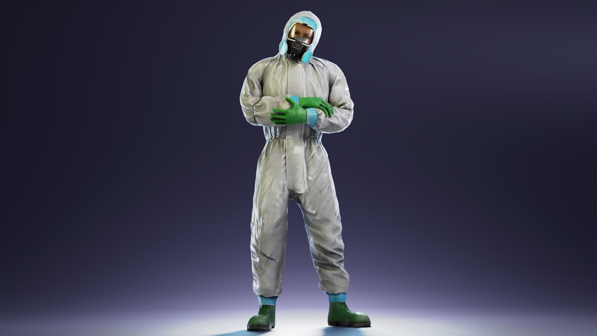 3D model Protective suit VR / AR / low-poly | CGTrader
