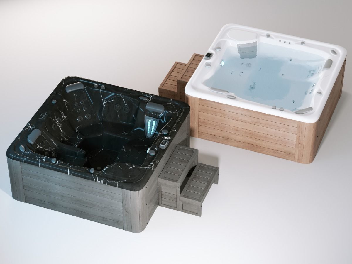 Jacuzzi Hot Tub 3D model | CGTrader