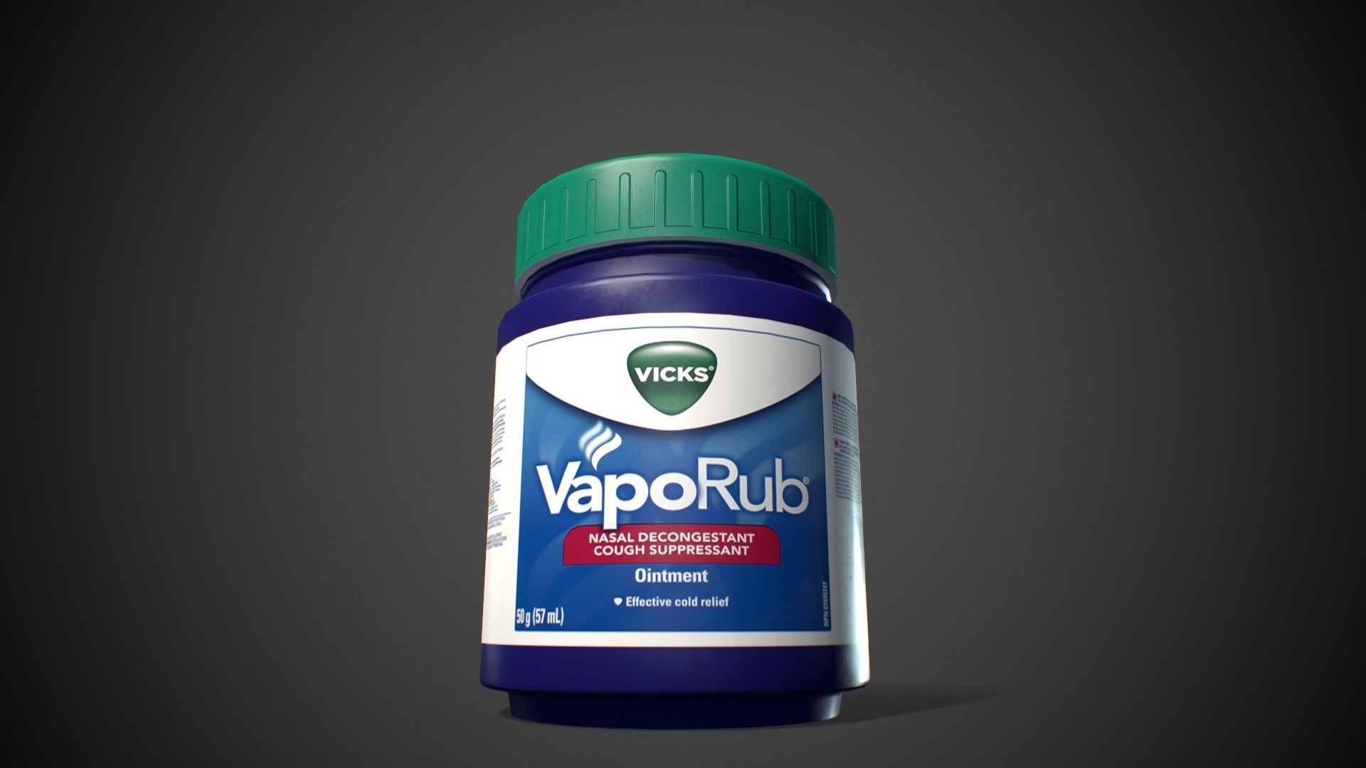 3D model Vicks Creme Ointment VR / AR / low-poly | CGTrader