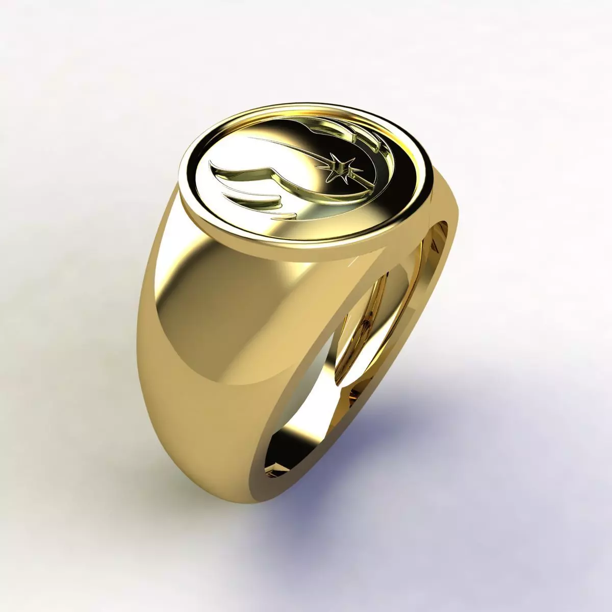 SJ RING 39 3D model 3D printable | CGTrader