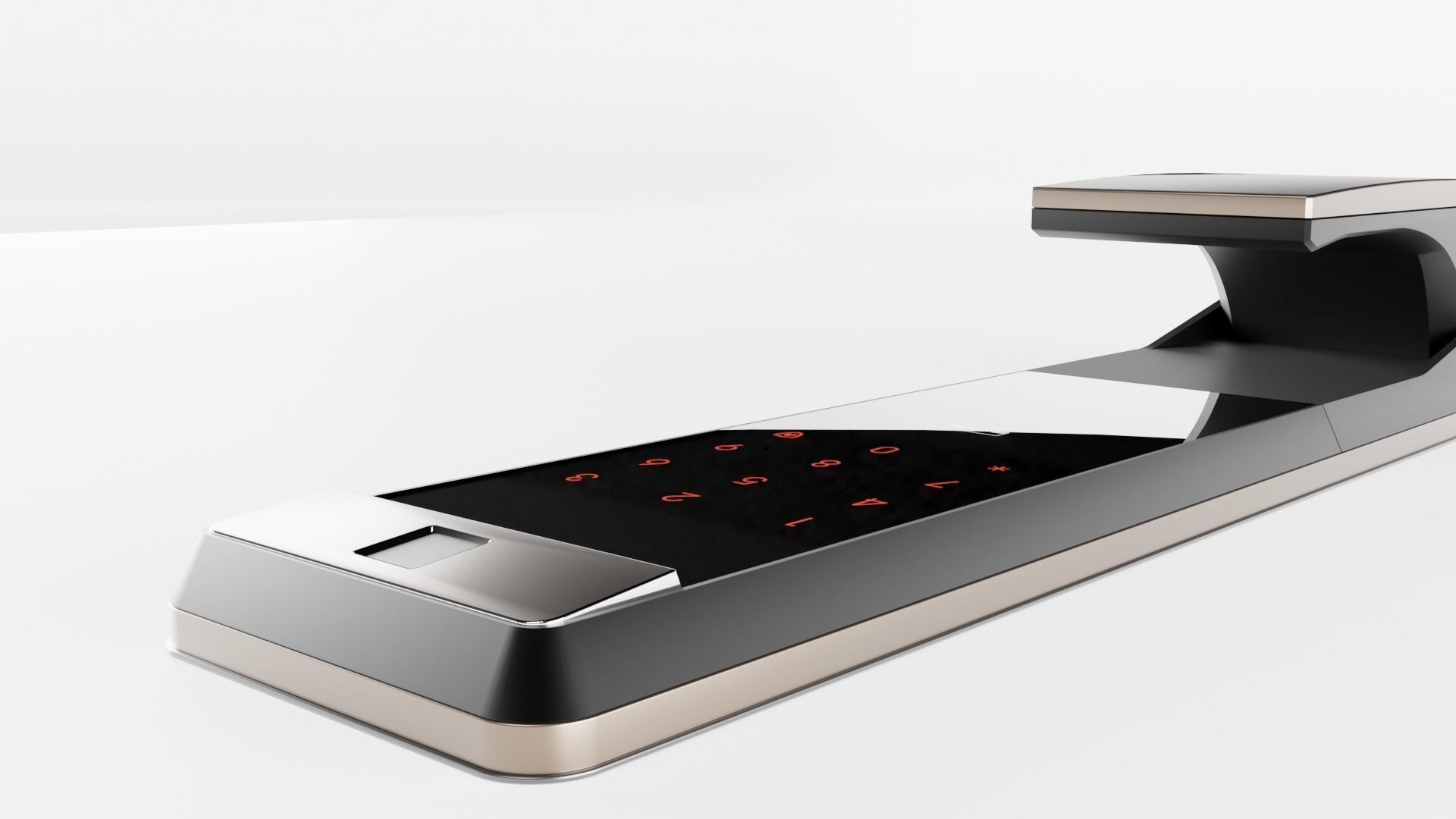 Digital Door Lock 3D model | CGTrader