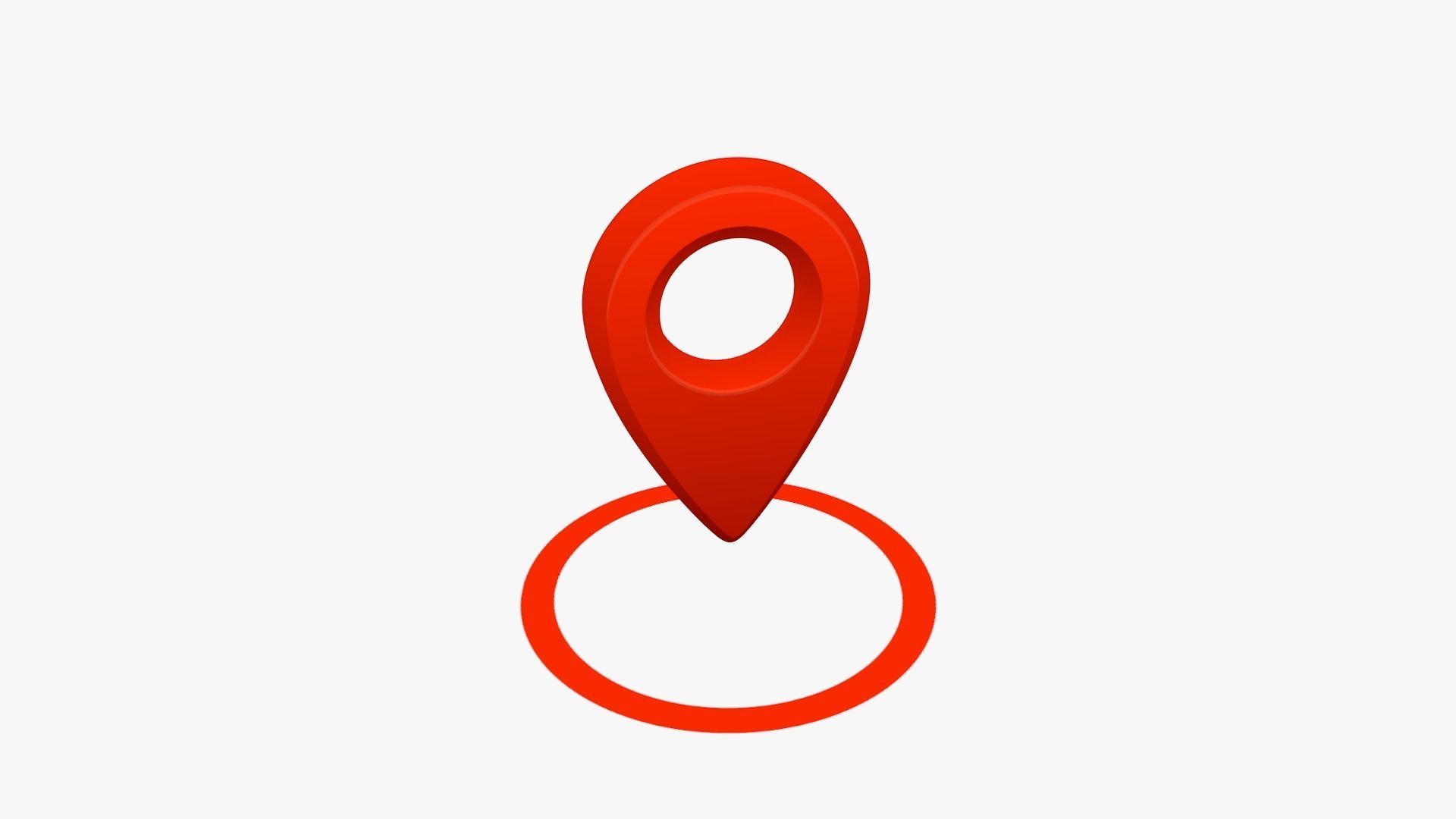 3D model Map Pointer - Animated VR / AR / low-poly | CGTrader