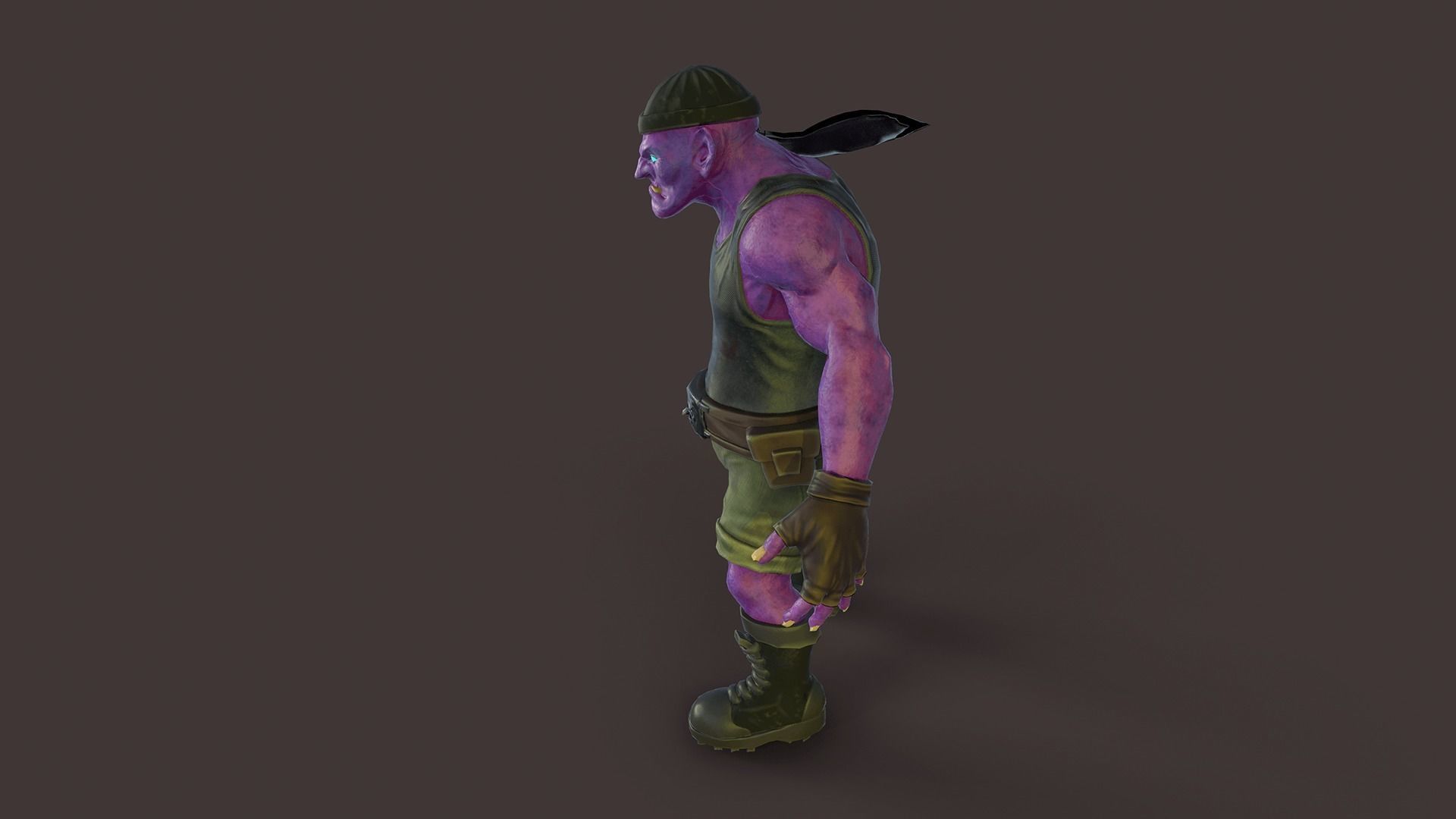 3D model Orc Bandit VR / AR / low-poly | CGTrader