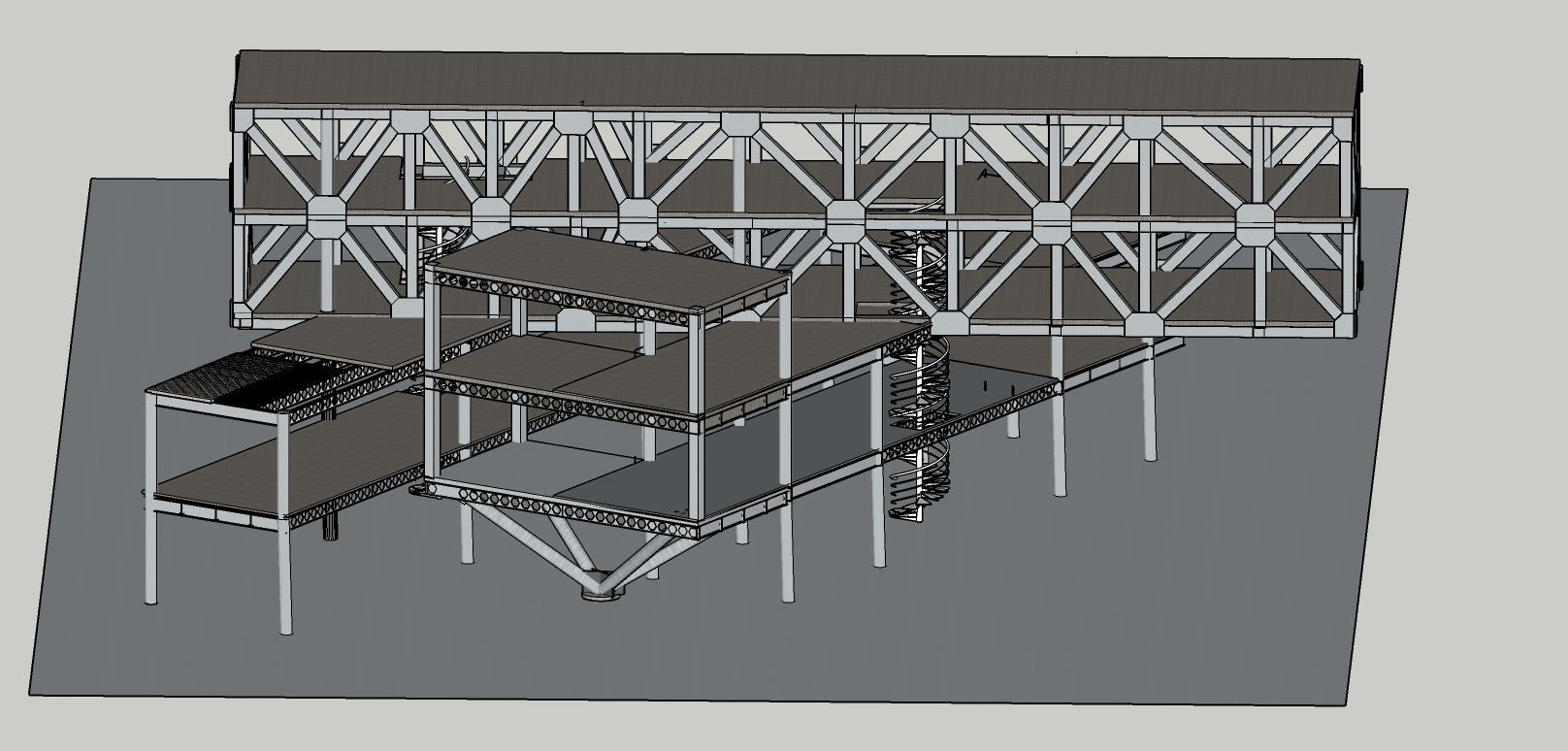 Contemporary Steel Project Design 3D model 3D printable | CGTrader