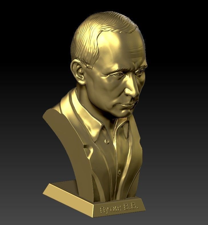 Putin 3D model 3D printable | CGTrader