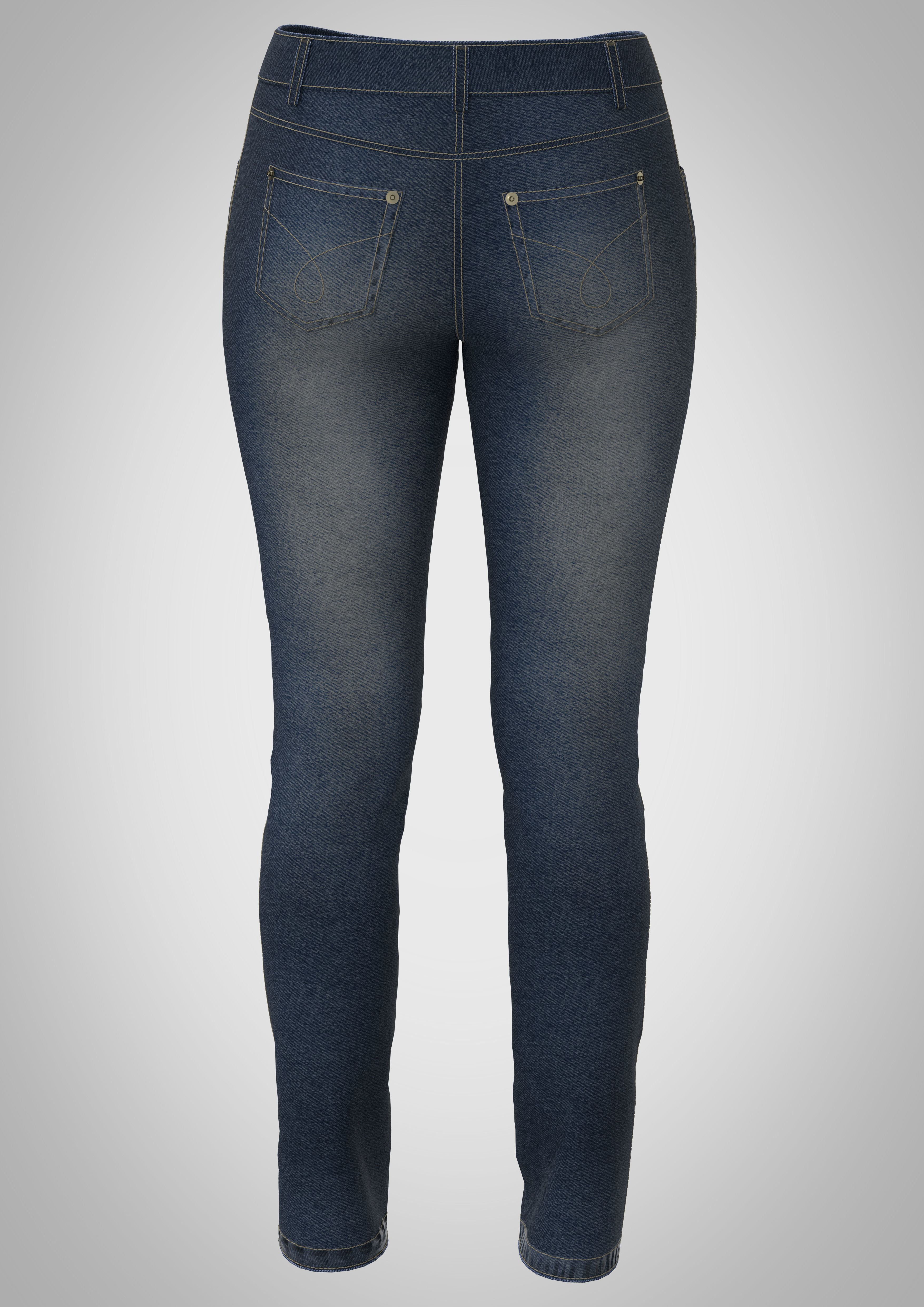 Skinny jeans for Marvelous Designer CLO 3D model 3D model | CGTrader