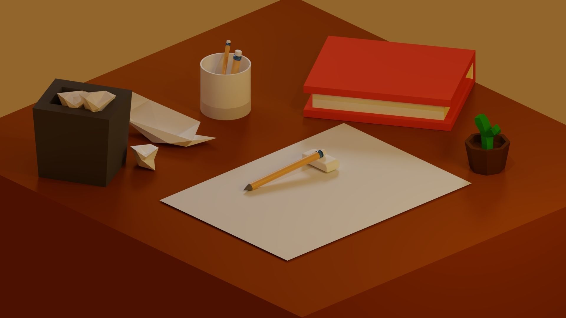 3D model Blender Isometric - Low Poly VR / AR / low-poly | CGTrader