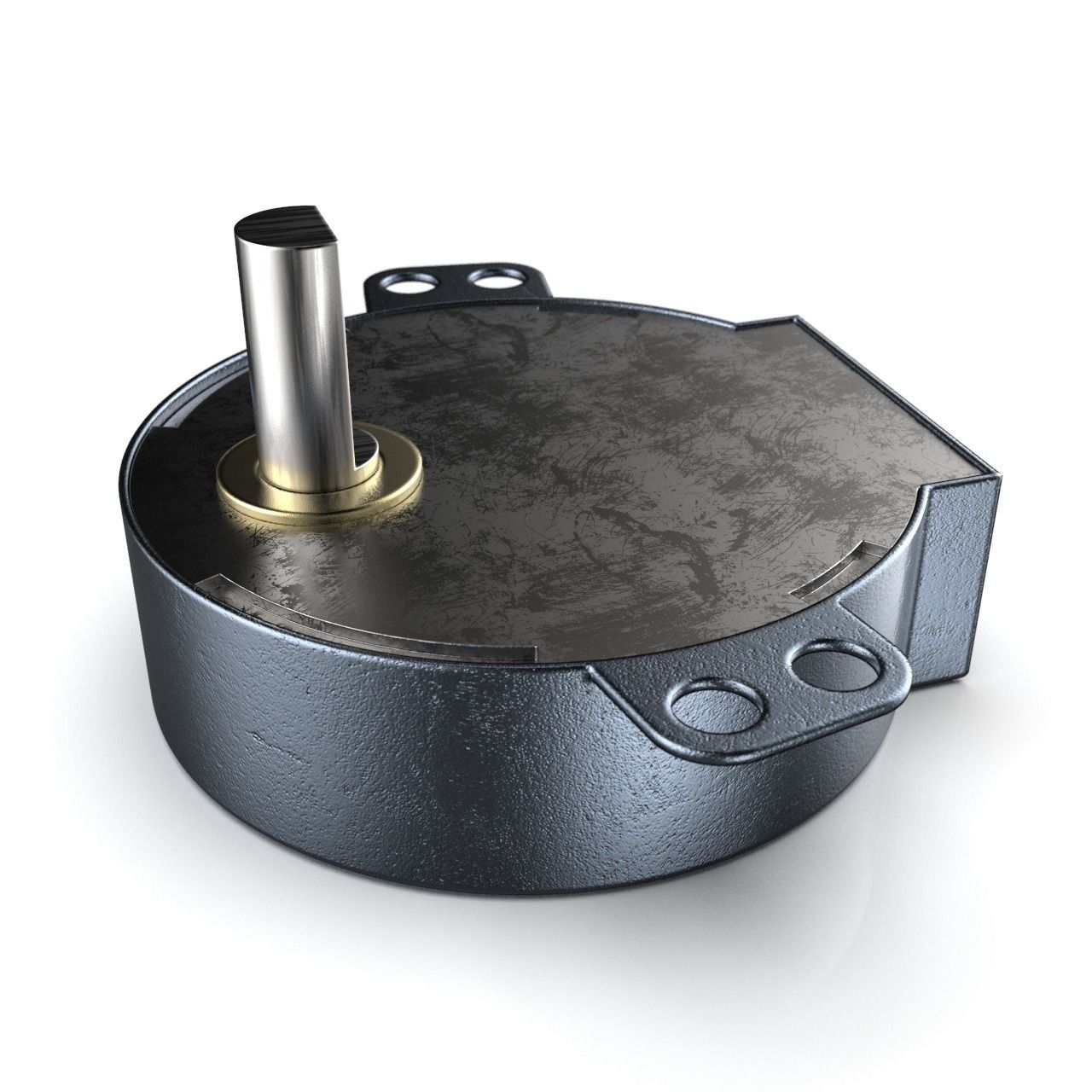Pancake motor for kitchen microwave turntable 3D model | CGTrader