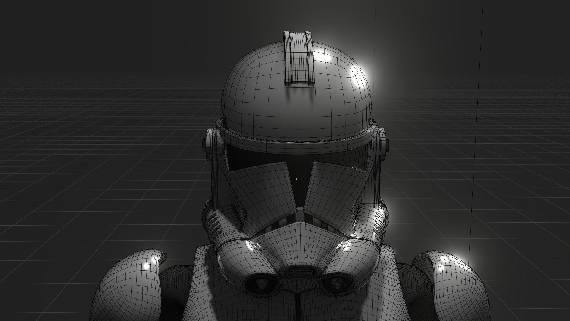 Clone Star Wars 3D model rigged | CGTrader
