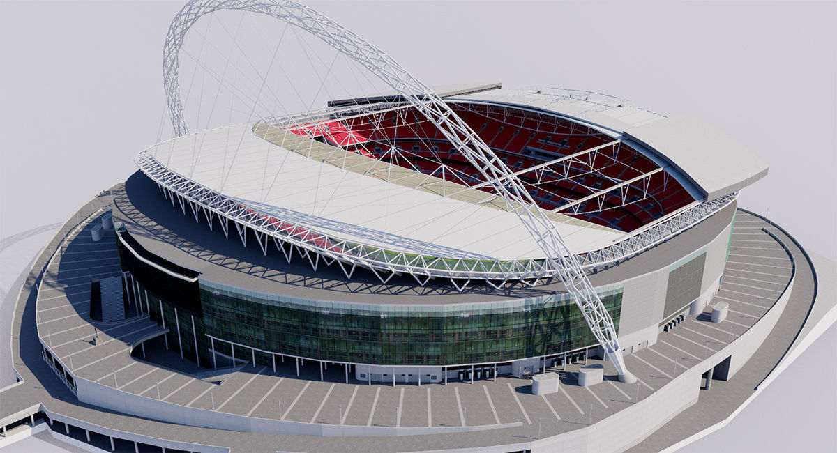 Wembley Stadium - London England 3D model | CGTrader