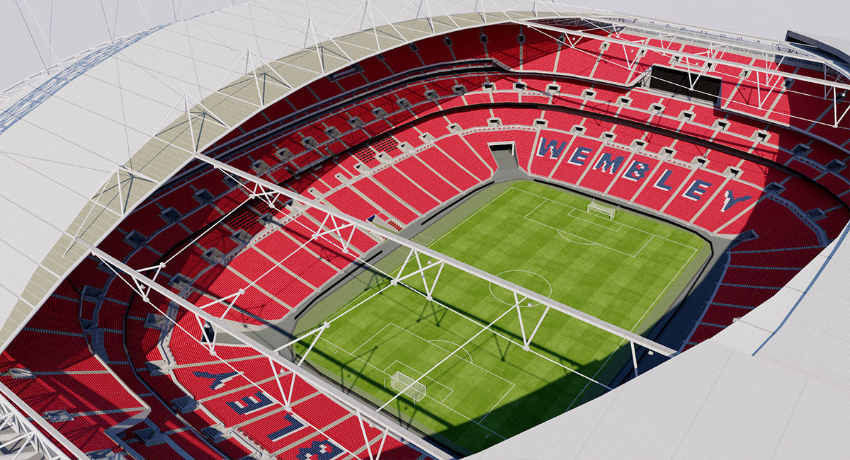 Wembley Stadium - London England 3D model | CGTrader