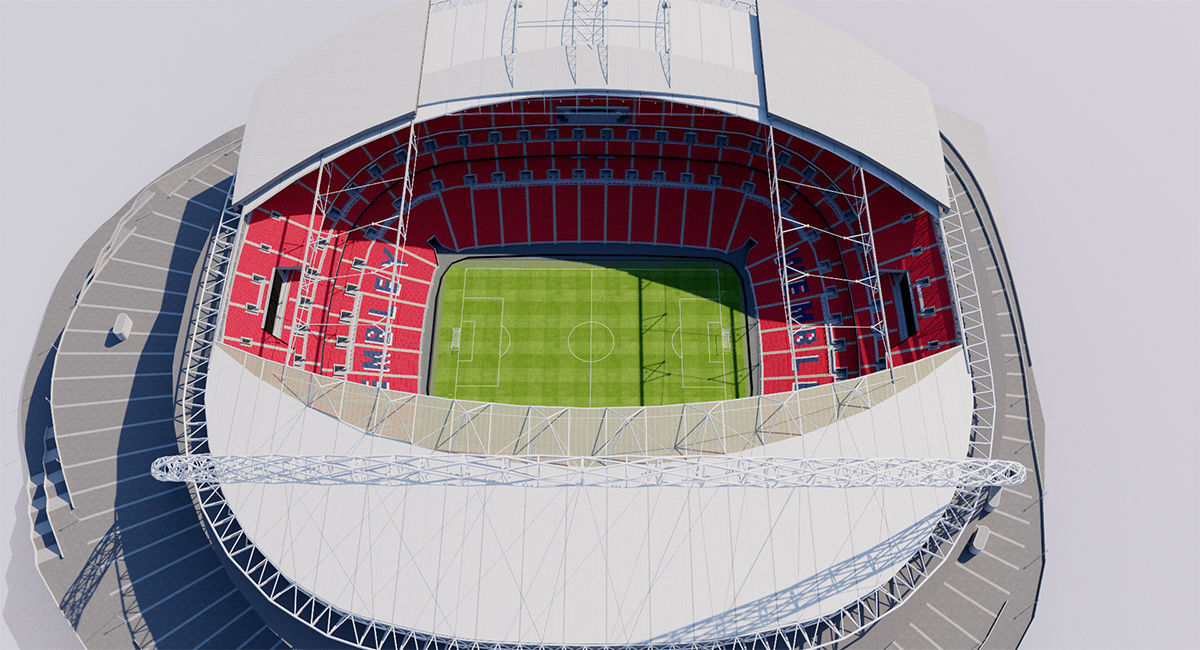 Wembley Stadium - London England 3D model | CGTrader