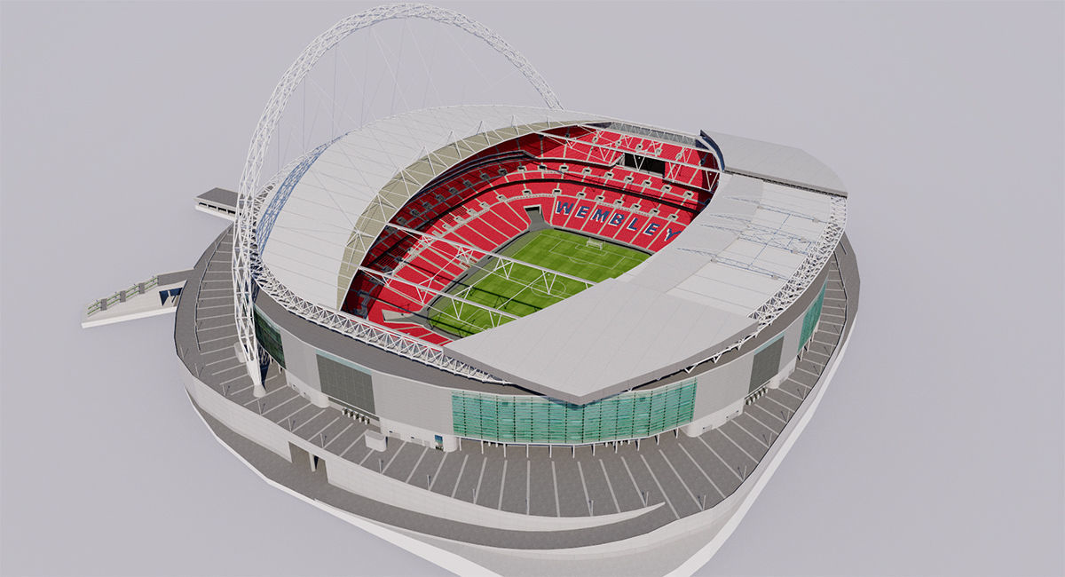 Wembley Stadium - London England 3D model | CGTrader