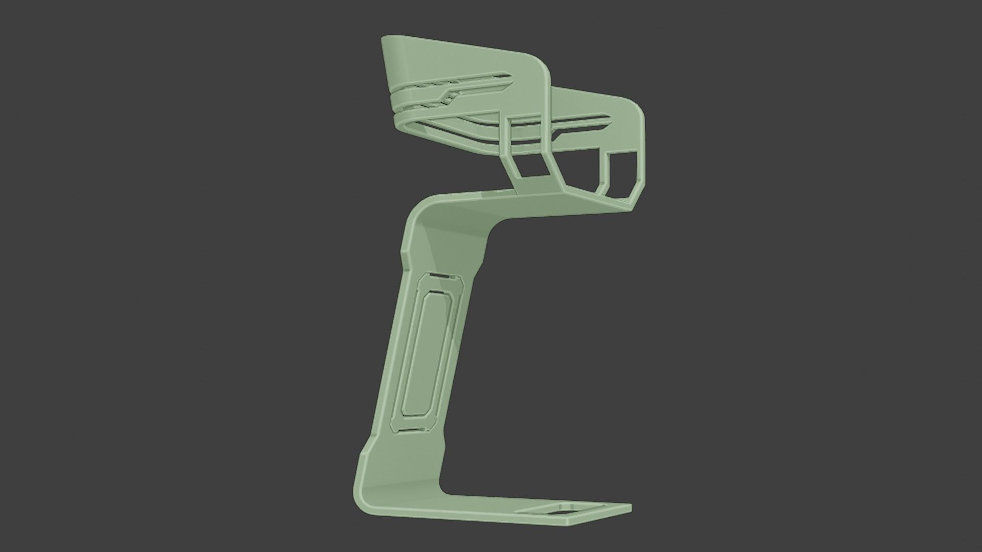 SCI-FI LAB CHAIR 3D model | CGTrader