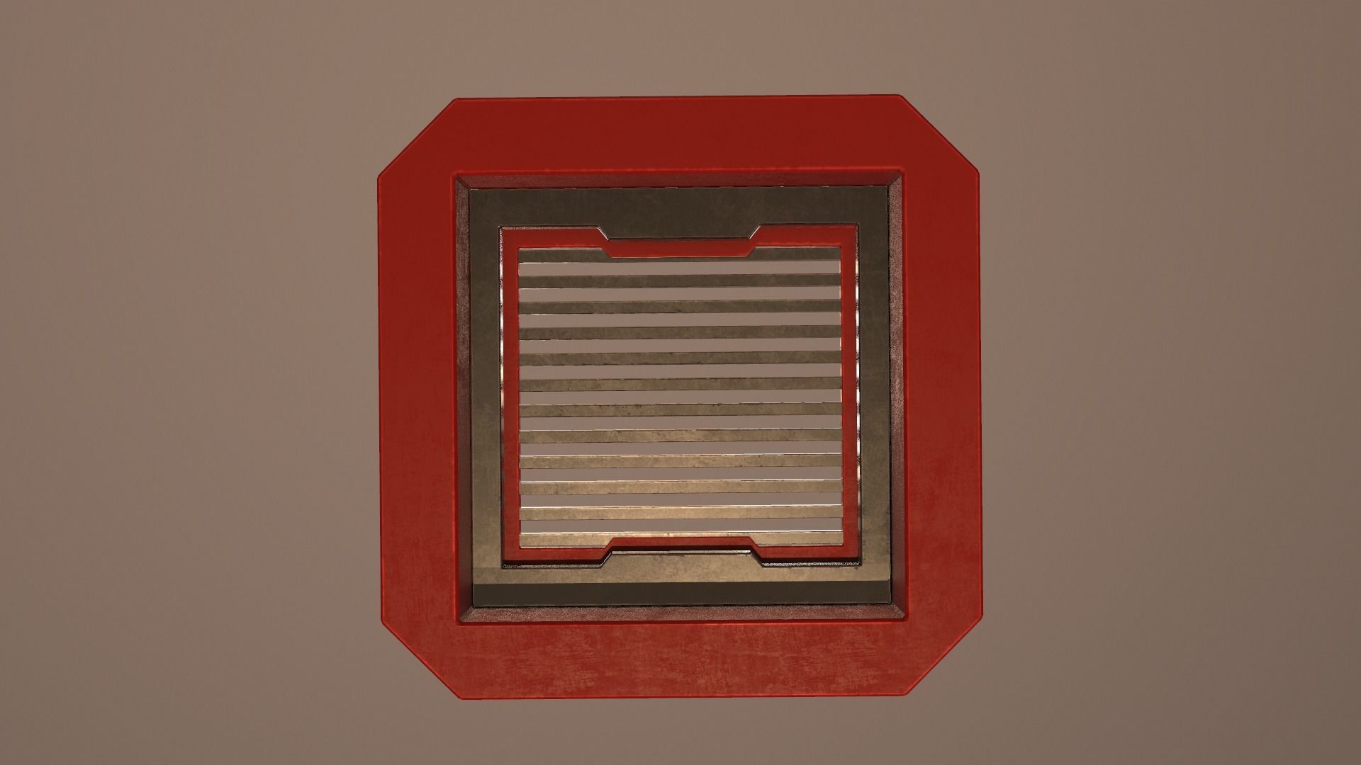 3D model Painted Hatch VR / AR / low-poly | CGTrader