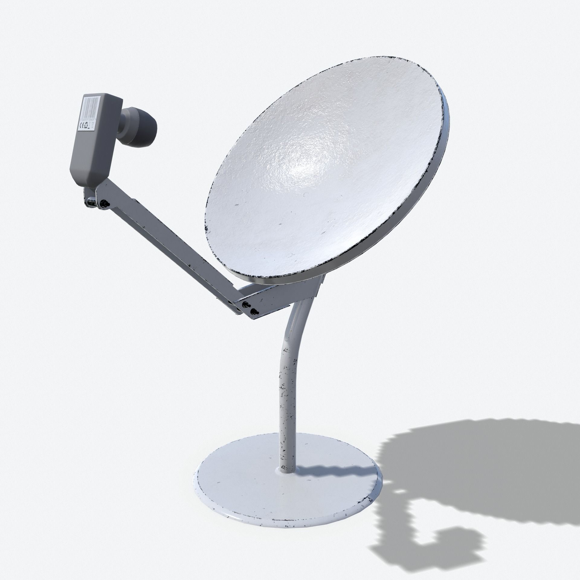 3D model Small Satellite Dish VR / AR / low-poly | CGTrader