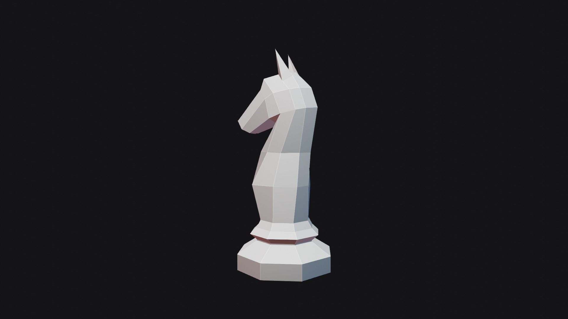 3D model Low Poly Complete Chess Set VR / AR / low-poly | CGTrader