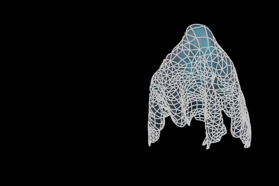 Blender Halloween Cloth Ghost 3D model animated | CGTrader