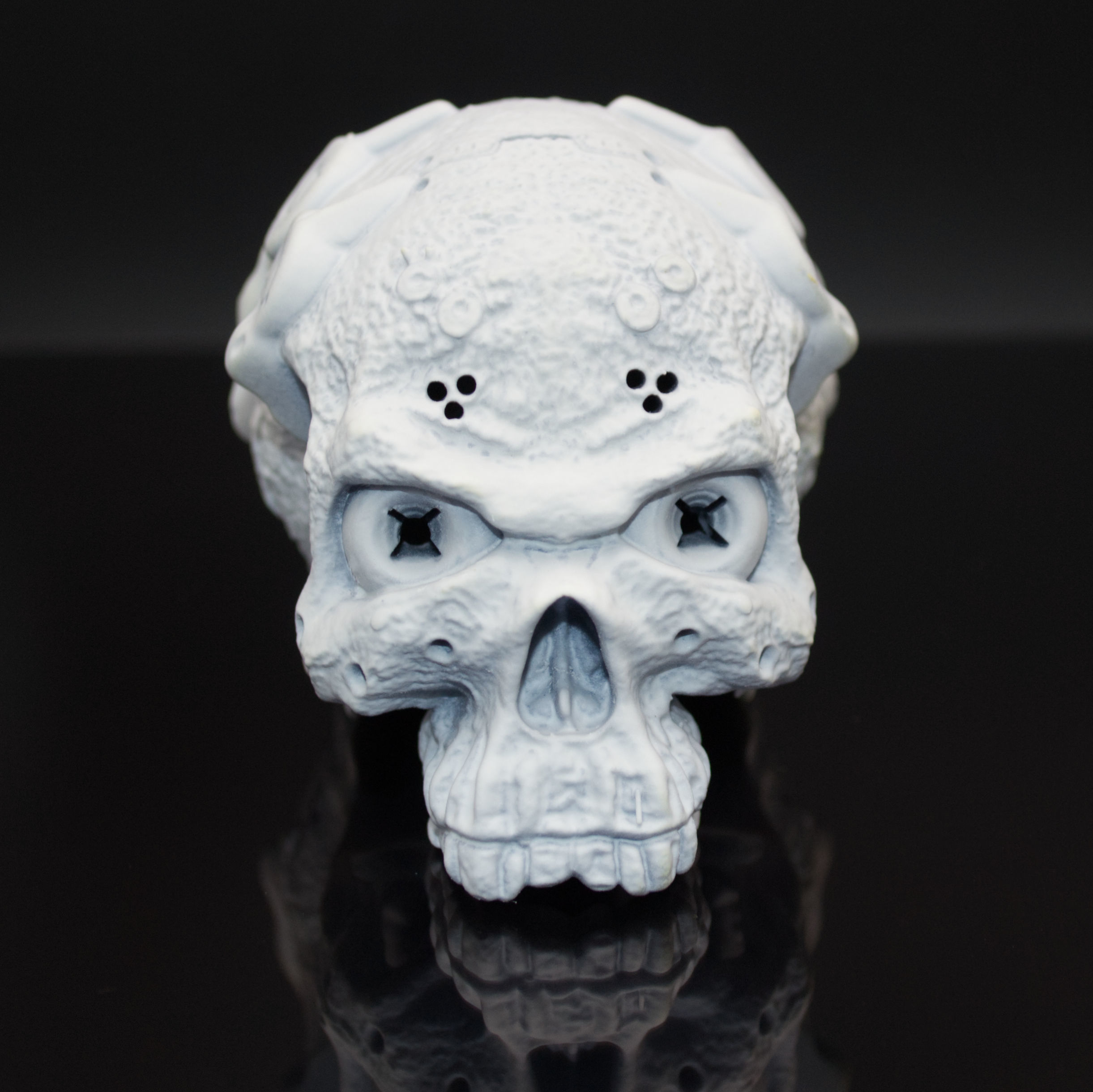 Cyber Skull 3D model 3D printable | CGTrader