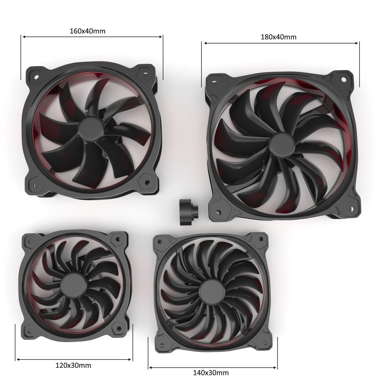 Fan-machine from the hard disk 3D model 3D printable | CGTrader