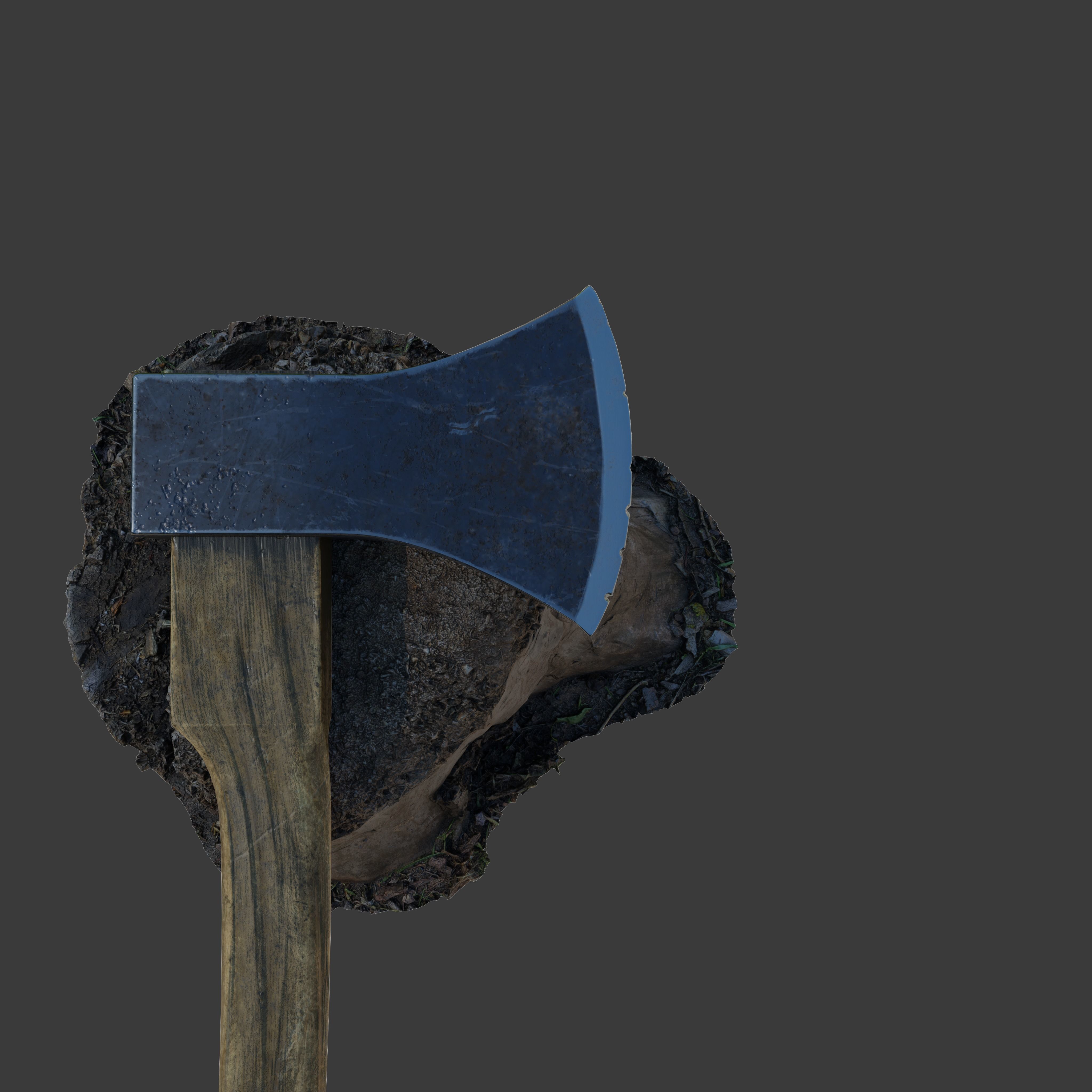 3D model Timber Axe VR / AR / low-poly | CGTrader