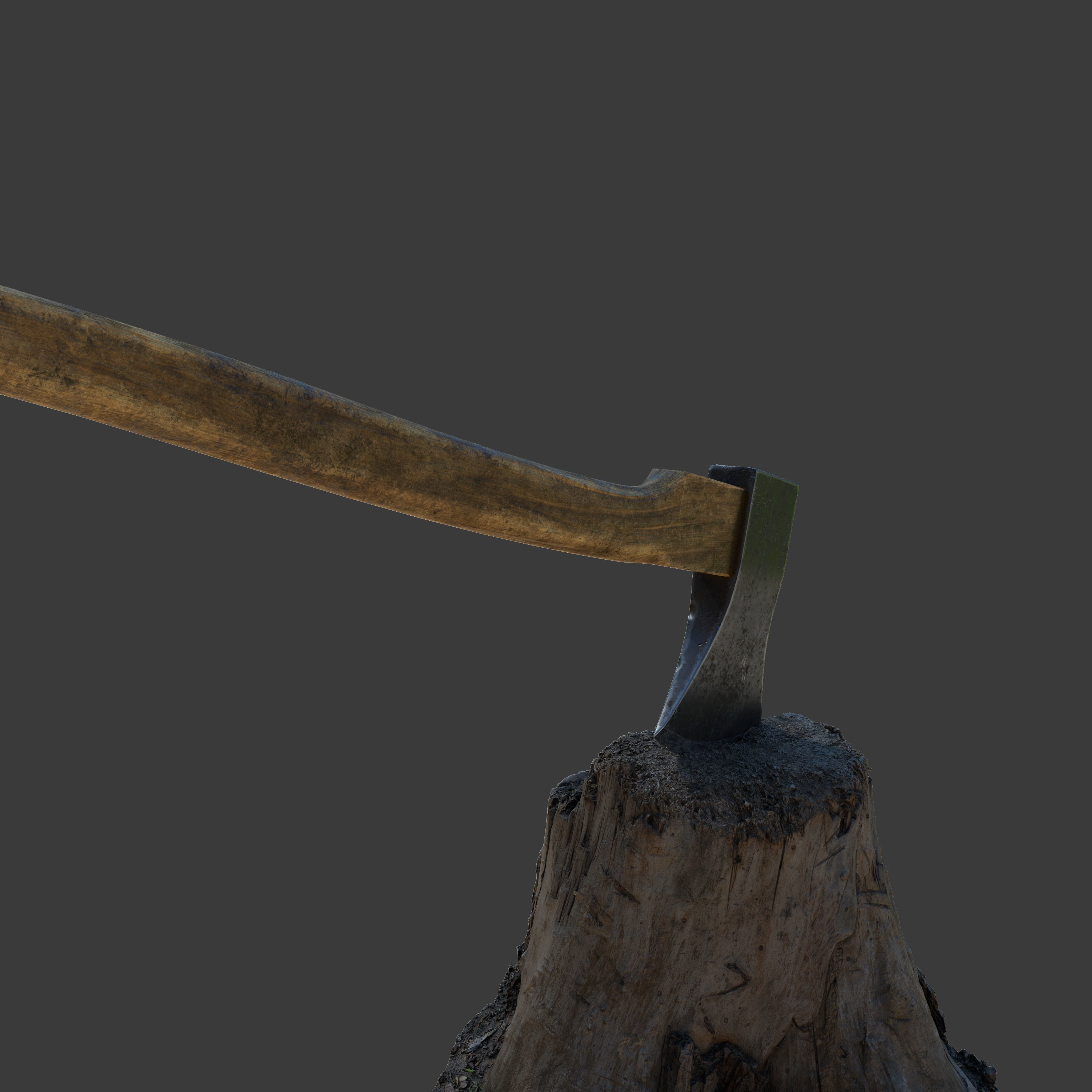 3D model Timber Axe VR / AR / low-poly | CGTrader