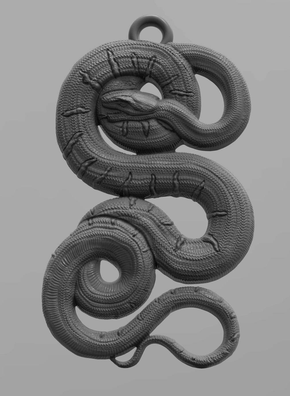 Snake 3D model 3D printable | CGTrader
