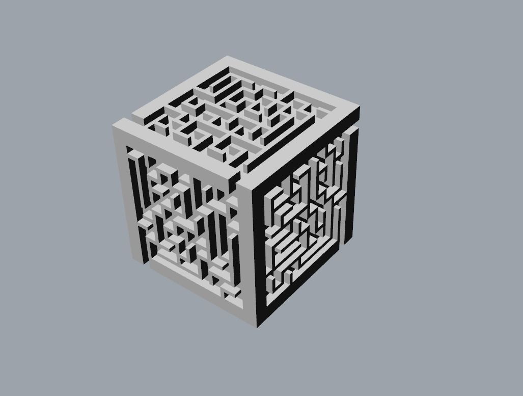 maze box free 3D model 3D printable | CGTrader