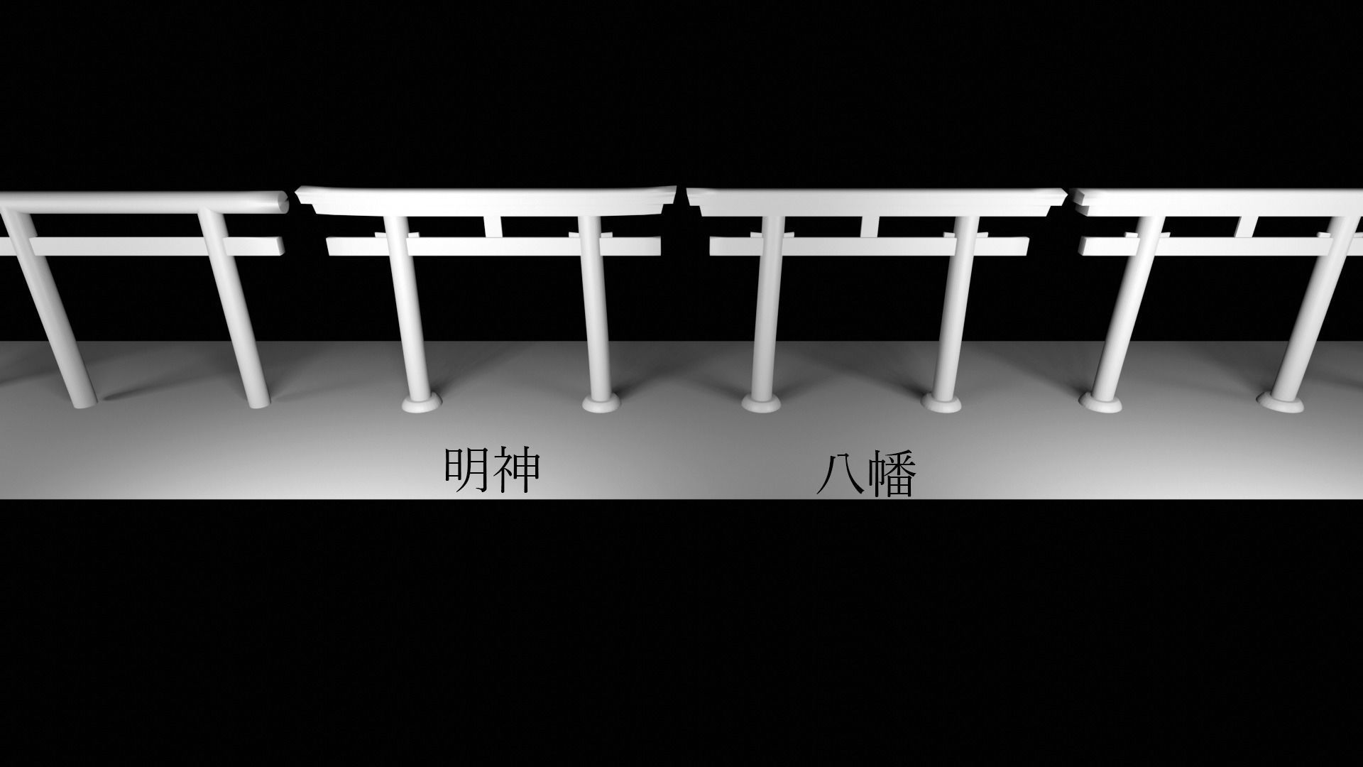 10 types of Torii-gates in Japan free 3D model | CGTrader