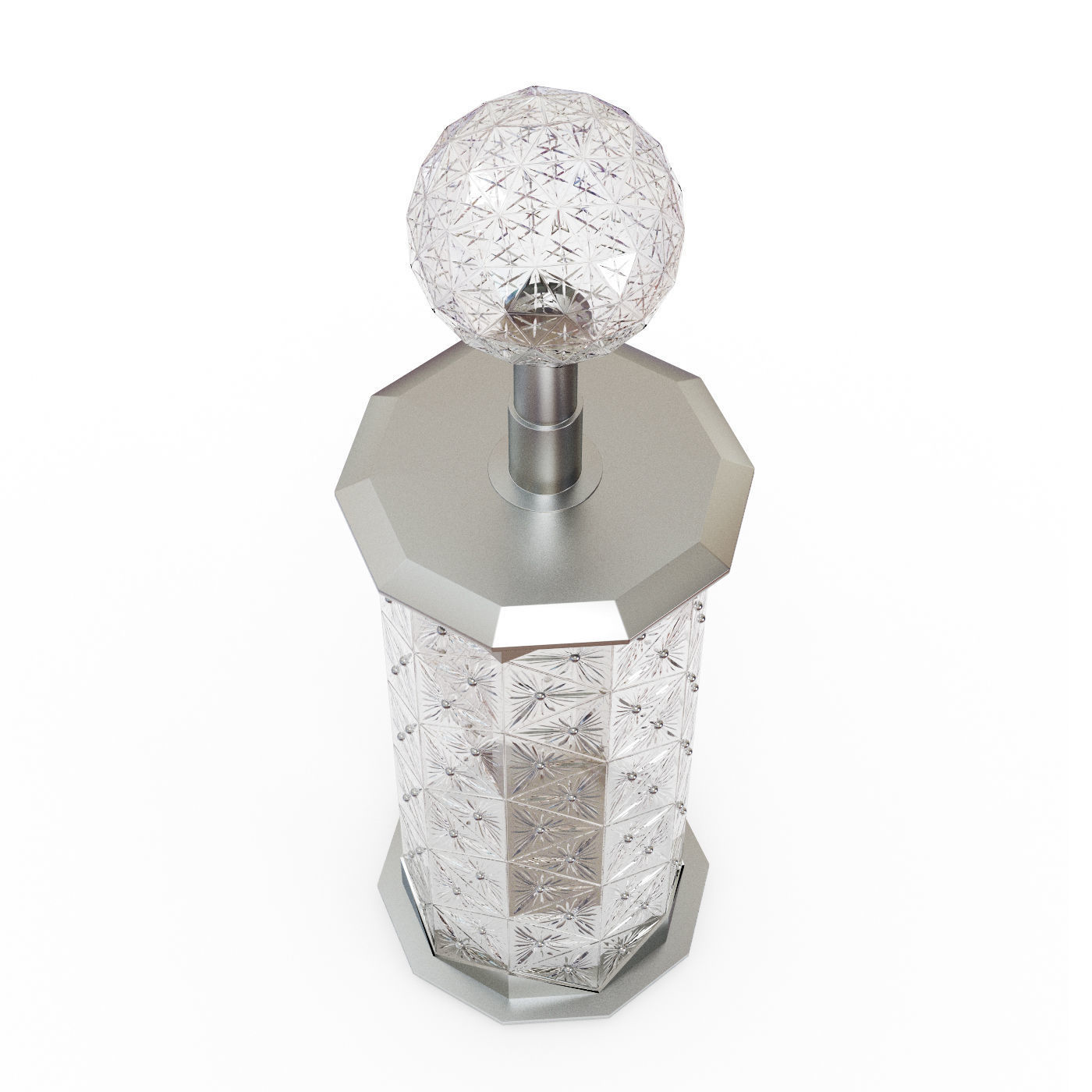Crystal column Jamestown One Times quare 3D model | CGTrader