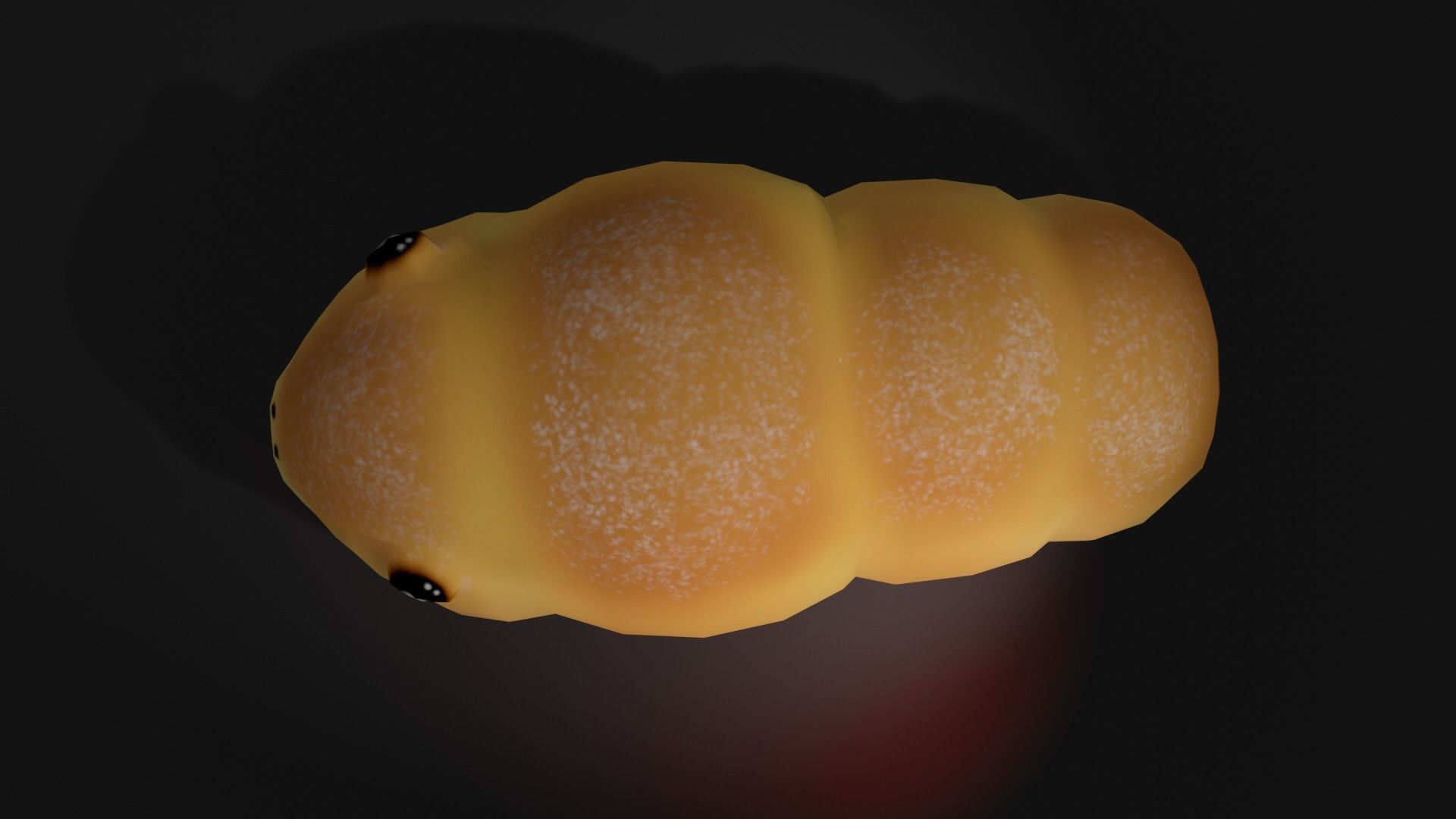 3D model Hand Painted Croissant Monster VR / AR / low-poly | CGTrader