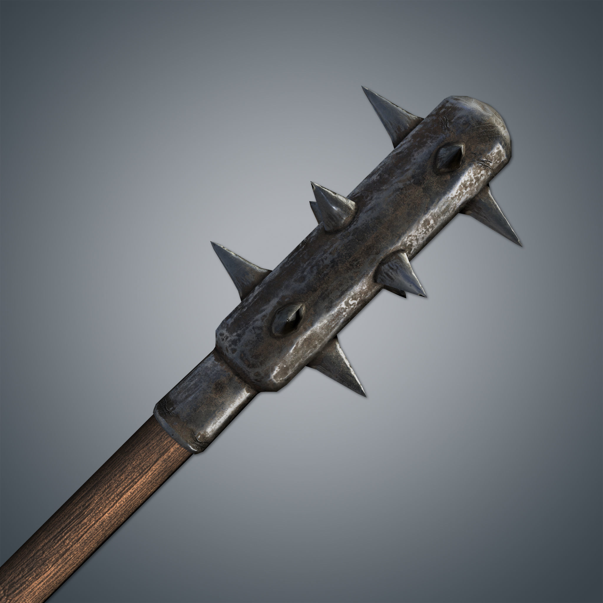 3D model Medieval Maces and Hammers Pack VR / AR / low-poly | CGTrader