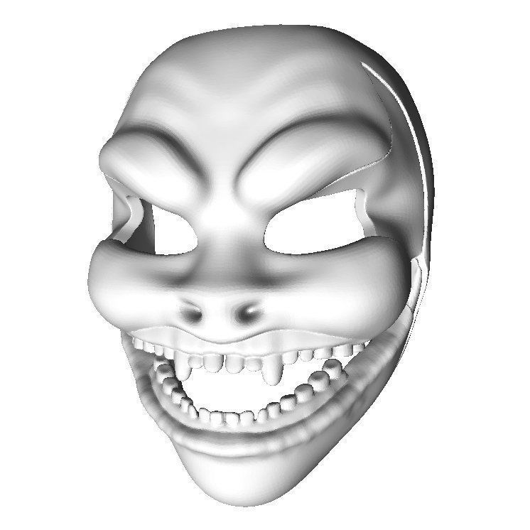 Fantasy Fiction Sci-Fi Alien Monster Character Mask 3D model 3D ...