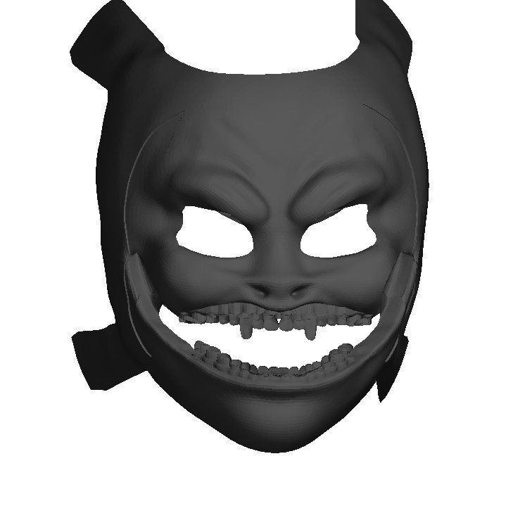 Fantasy Fiction Sci-Fi Alien Monster Character Mask 3D model 3D ...